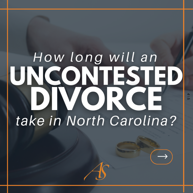 How Long Will an Uncontested Divorce Take in North Carolina ...